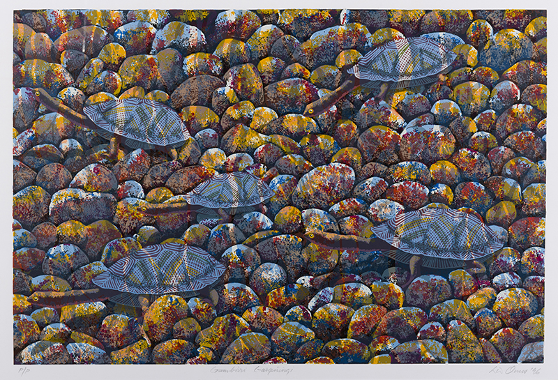 Lin Onus: Classic and Experimental Prints | Leonard Joel Auctions